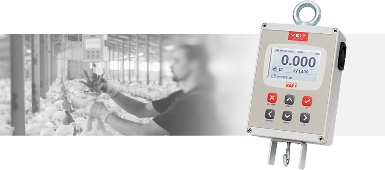 Manual poultry scale BAT1 - VEIT Electronics